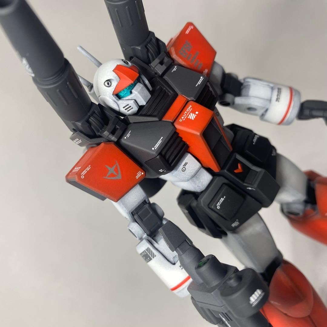 HG プロトタイプジムキャノン　全塗装　完成品　ガンプラ　塗装済