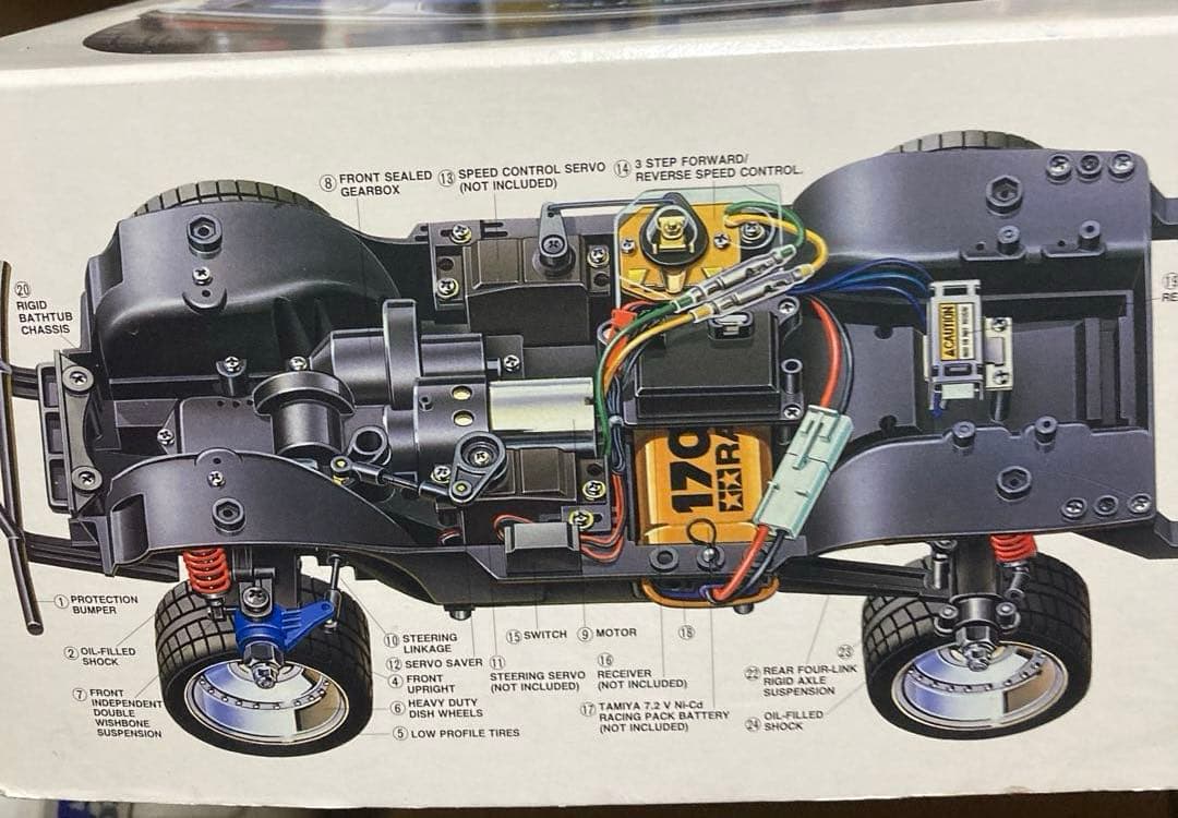 タミヤ1/10RC いすゞミュー