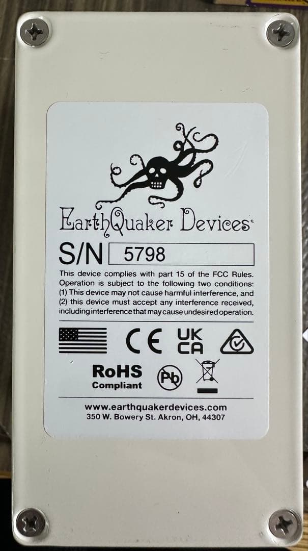 に*ら様 EarthQuaker Devices Arrows 限定カラー