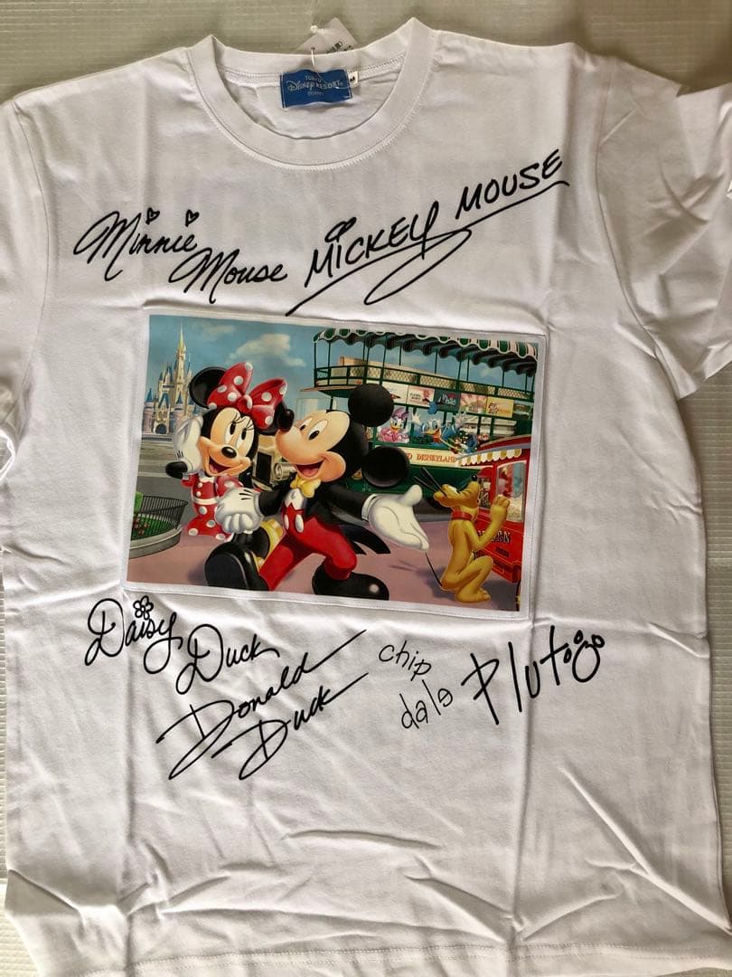 ディズニーTシャツ(Msize)&タンブラー【おまけ2002Xmasバケツ】