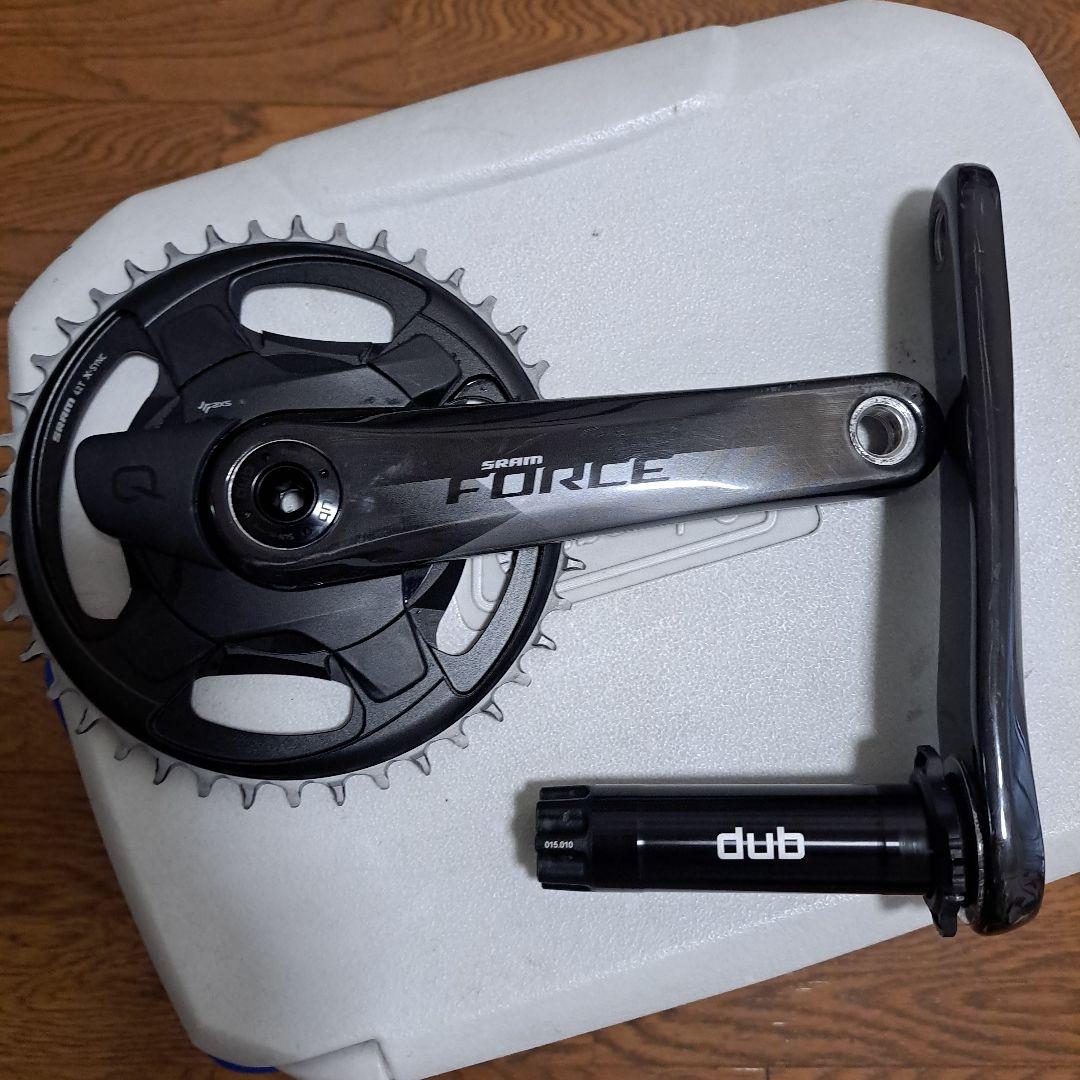 SRAM forse 170mmクランク クオークパワーメーター 42t