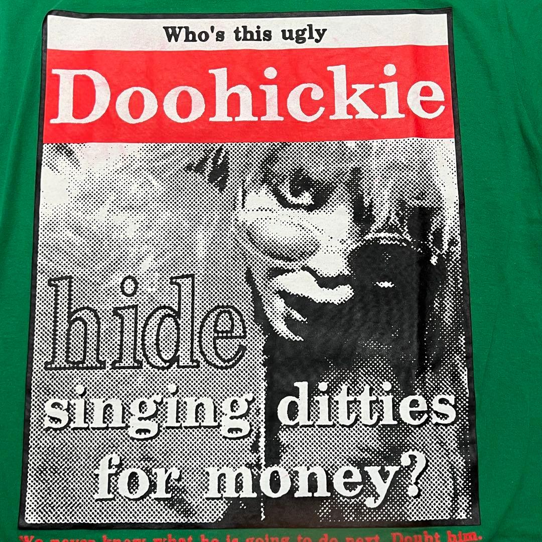 hide LEMONeD Doohickie Tシャツ グリーン 2008 S