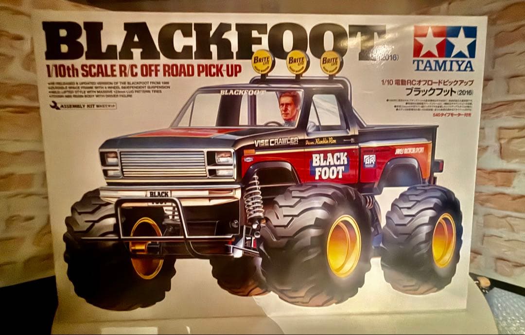TAMIYA BLACKFOOT タミヤブラックフット 1/10 RCカー未組立