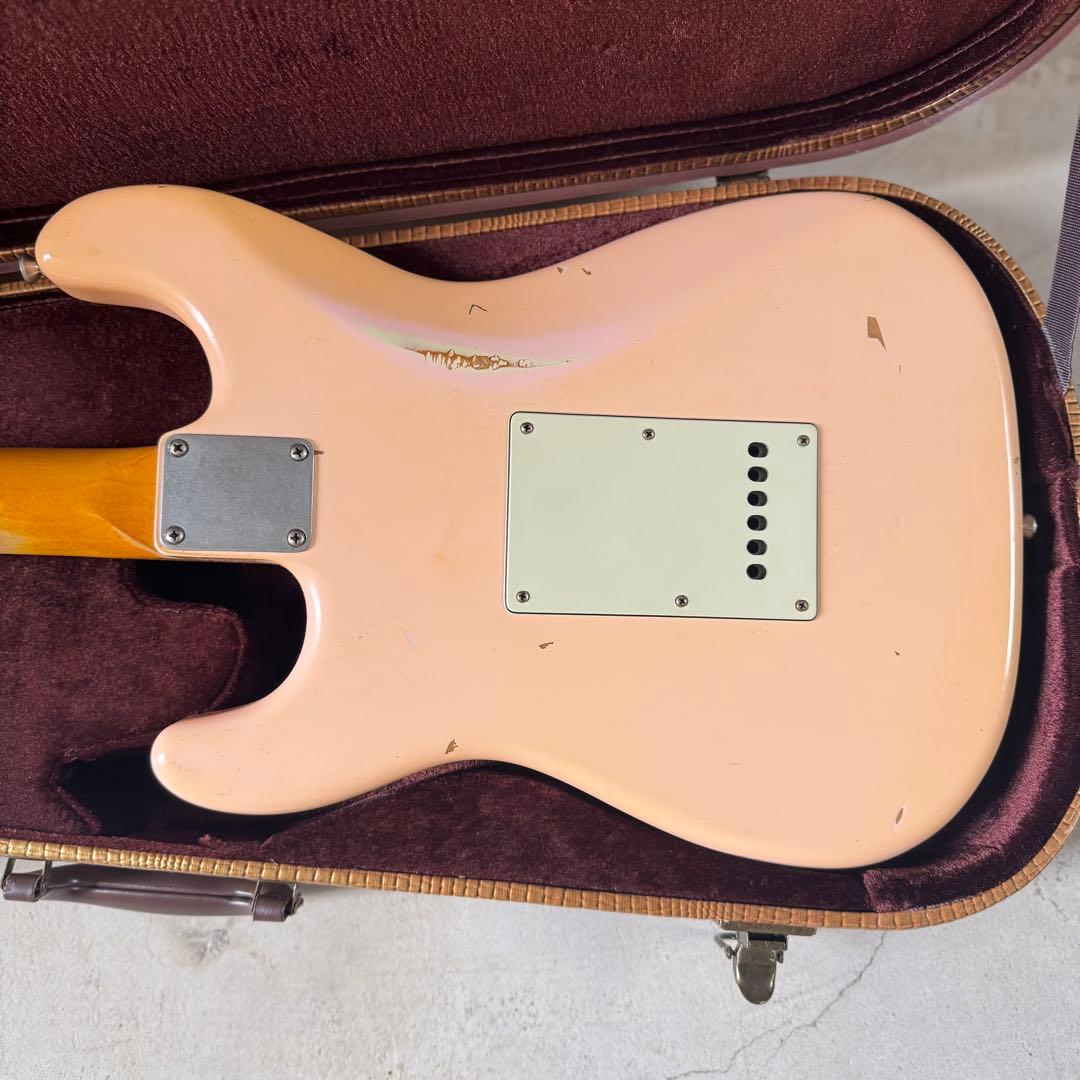【最終値下げ】NASH GUITARS S-63 (Shell Pink)