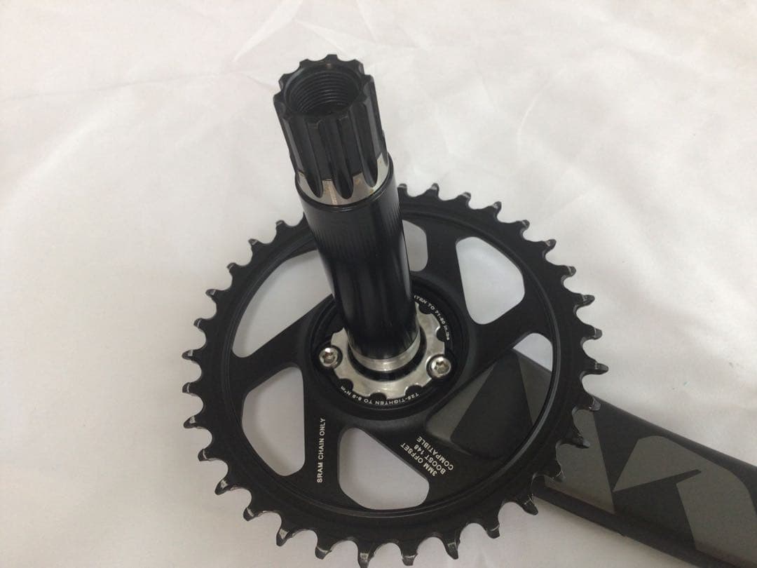 SRAM カーボンクランク XX1(170mm・34T・GXP規格)