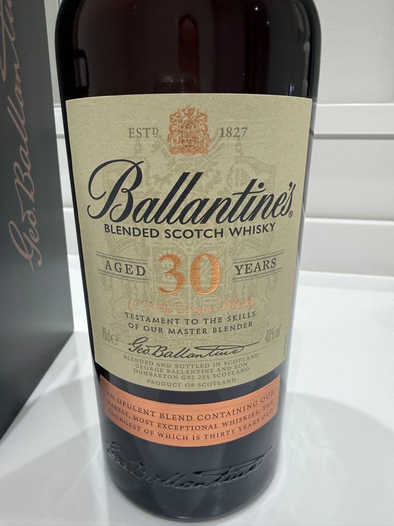 Ballantine's 30年 ブレンデッドスコッチウイスキー ハワイで購入