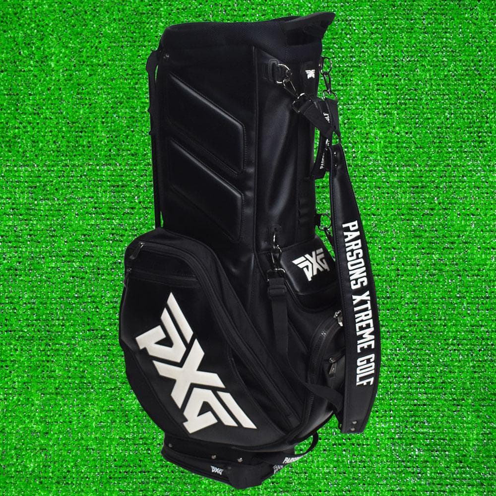 ＰＸＧ ゴルフ スタンド式 キャディバッグ9型【ブラック】美品！
