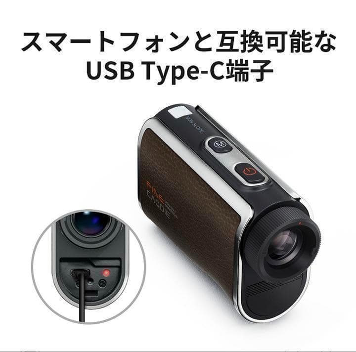 【新品未開封】ファインキャディ　J300　ブラウン　ケース付