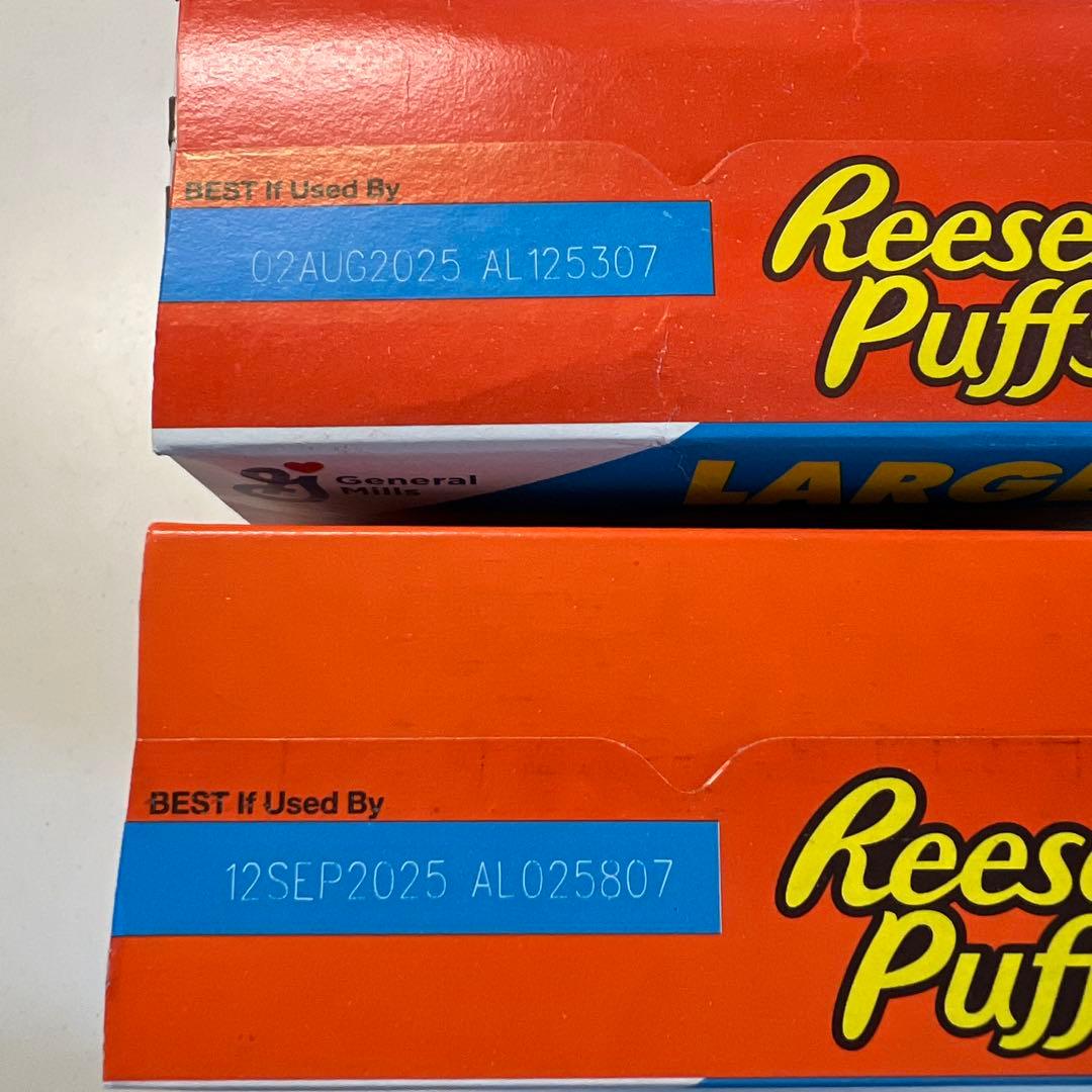 Reese's Puffs2個& シナモントースト2個　大サイズ 4個セット