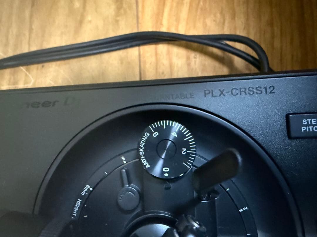 Pioneer レコードプレイヤー　 PLXCRSS12 100sound針付き