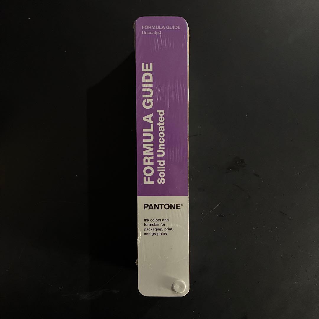 【新品】PANTONE formula guide solid uncoated