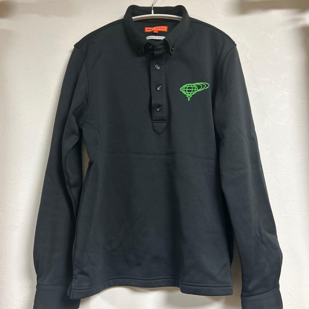 BEAMS GOLFビームスゴルフ ブラック L 長袖 裏起毛