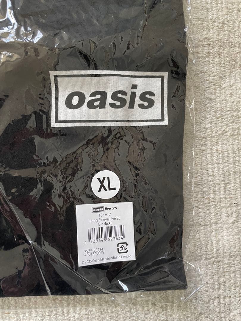 oasis live '25 LSシャツ VIP グッズ