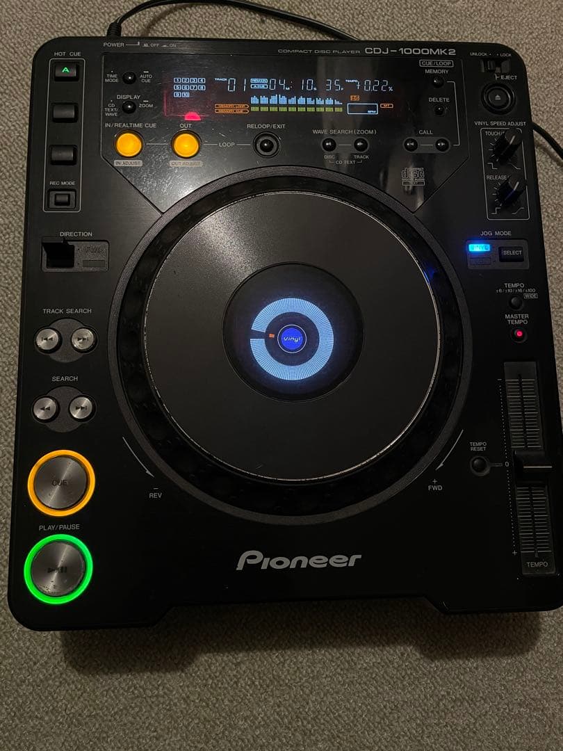 DJ機材 Pioneer CDJ 1000 mk2