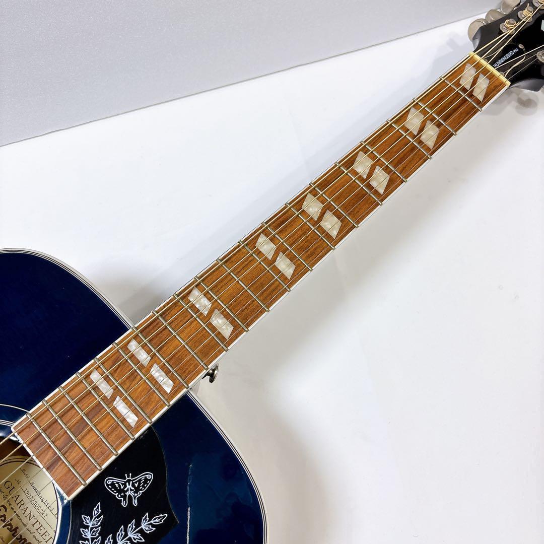 Epiphone Hummingbird PRO BB エレアコ　ネイビー