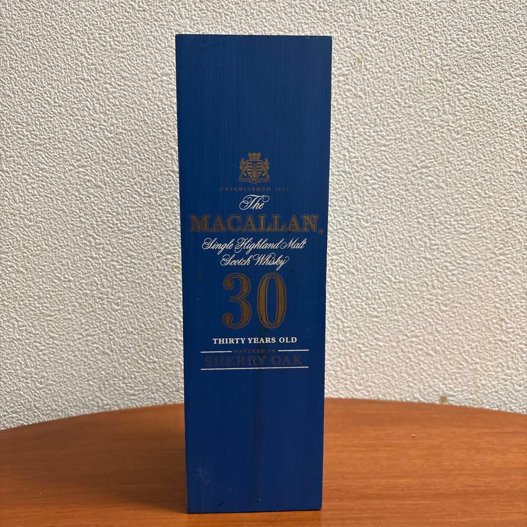 The Macallan 30 Years Old シェリーオーク 750空瓶