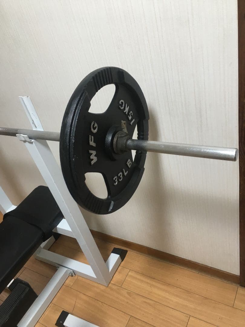 Wild Fit ワイルドフィット ベンチプレスセット77.5Kg 引き取り限定