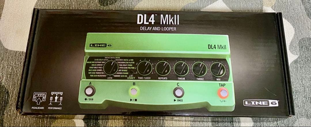 Line6 DL4 Mk2 ディレイ
