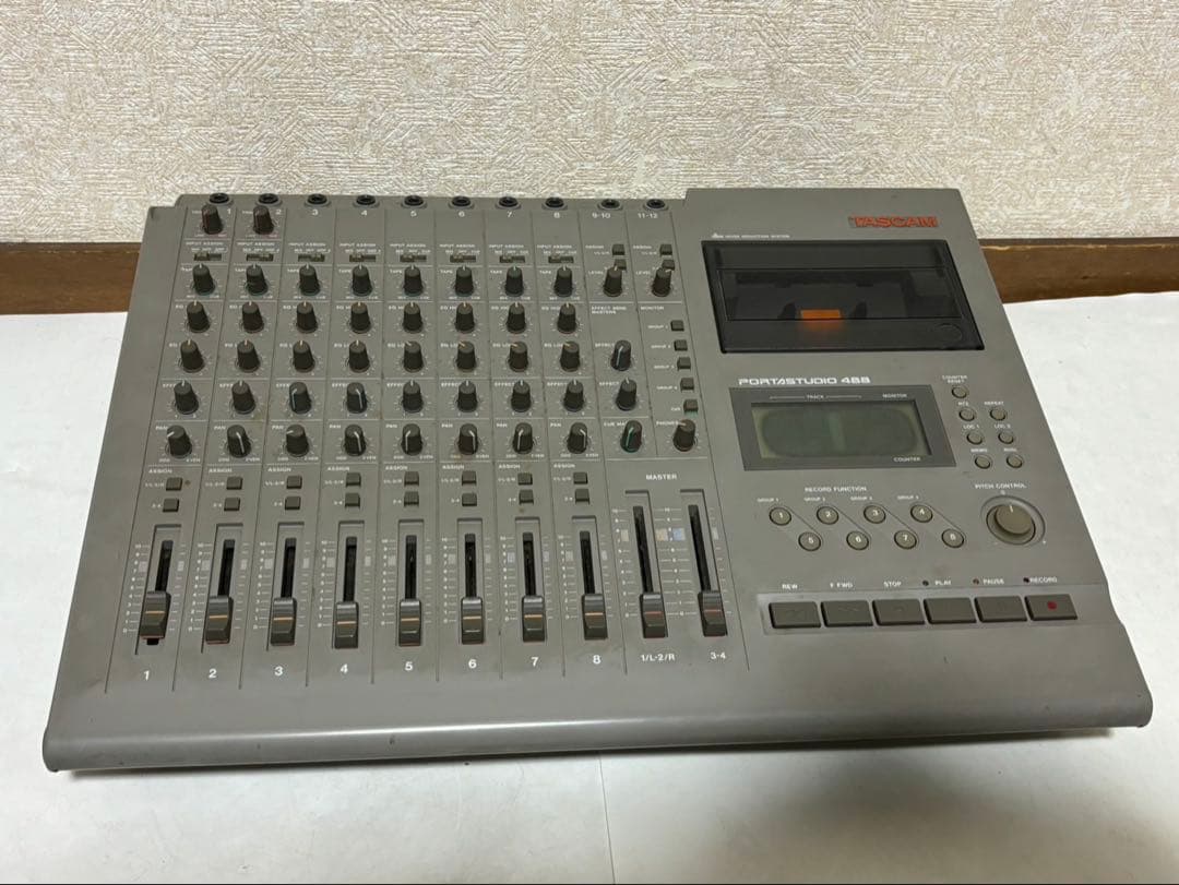ジャンク品 TASCAM マルチトラックレコーダーPORTASTUDIO 488