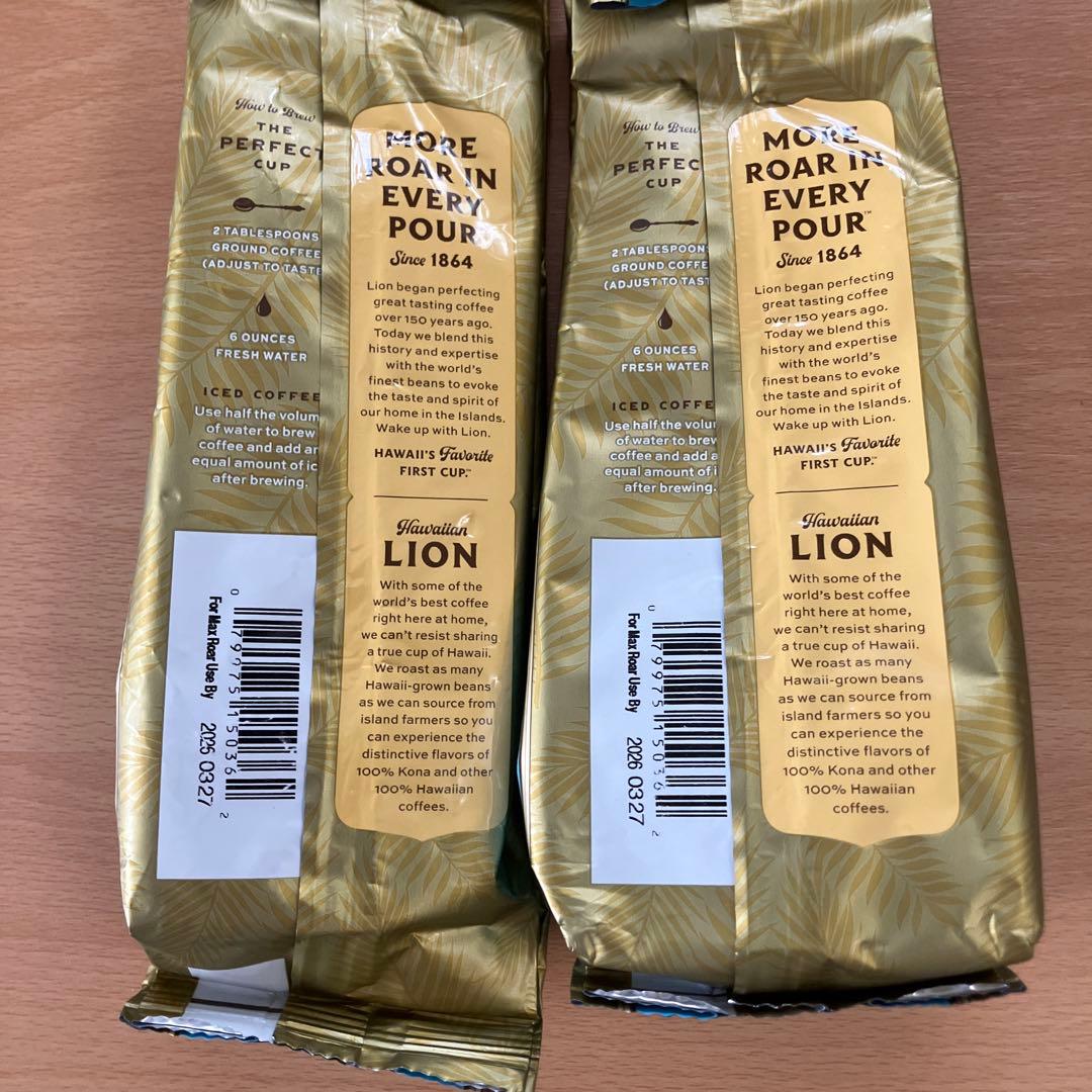 ★お値下げ❗️ 新品　LION Kona Coffee 100% (粉2個セット)