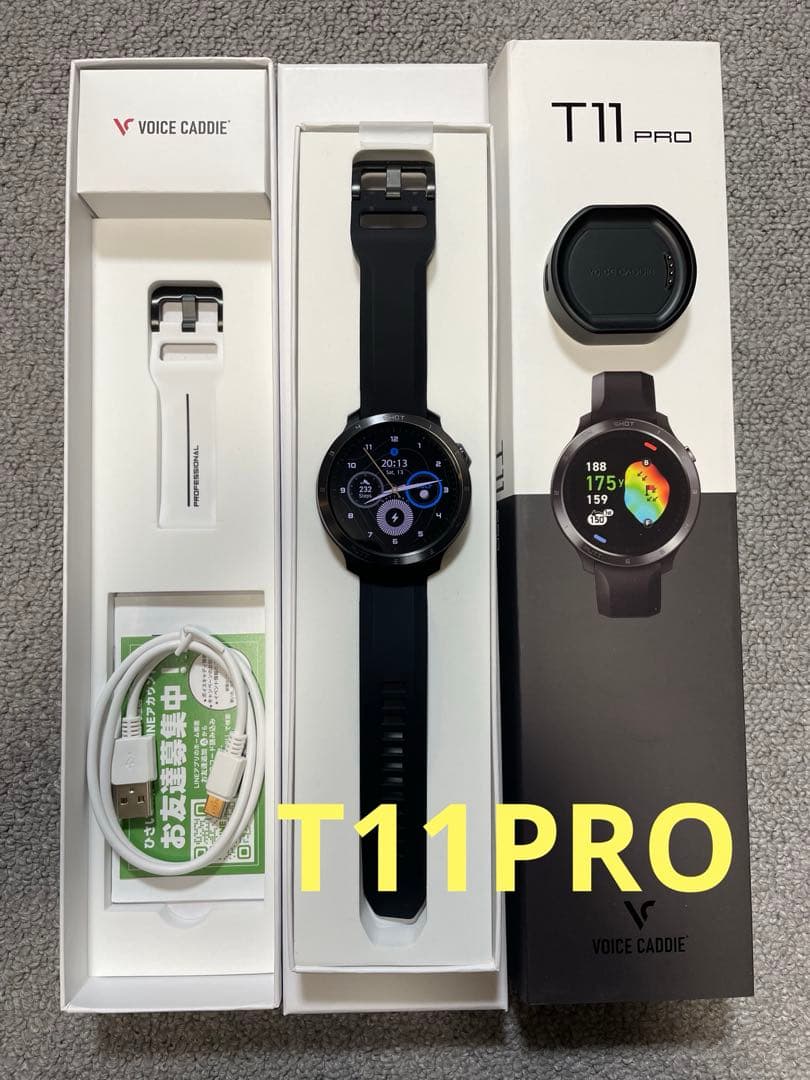 【美品】ボイスキャディ T11 PRO 使用1回 付属品完備 動作確認済