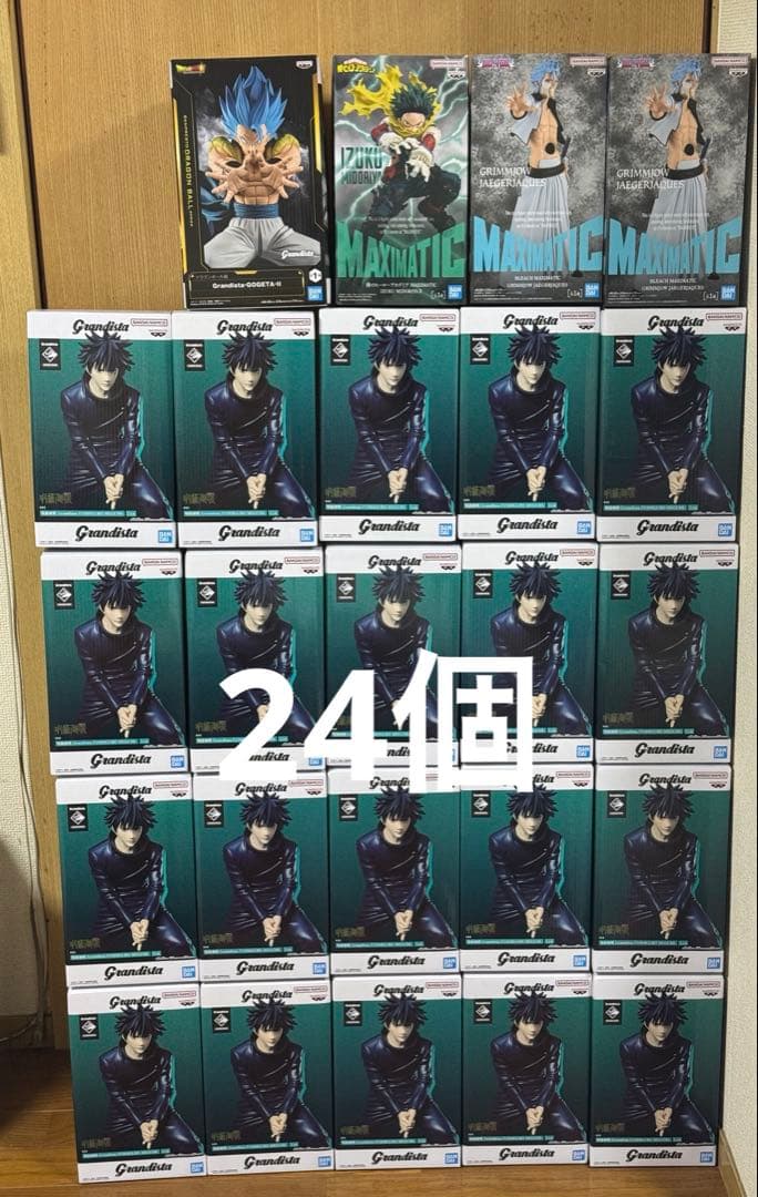 最新プライズフィギュア　grandista 伏黒　グリムジョー他24個まとめ売り