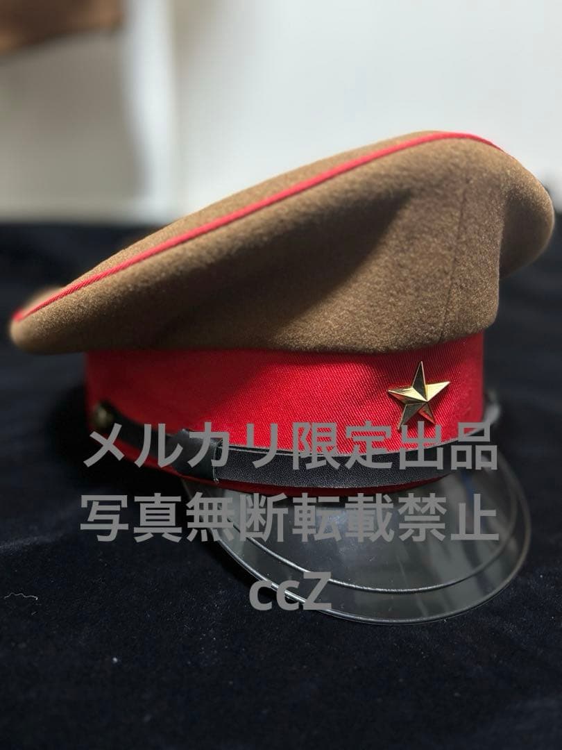 【特別企画・激レア】日本帝国陸軍 45式将校軍帽　（焦香色ウール）