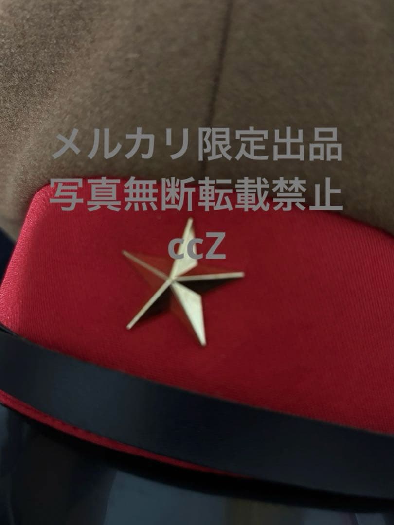 【特別企画・激レア】日本帝国陸軍 45式将校軍帽　（焦香色ウール）