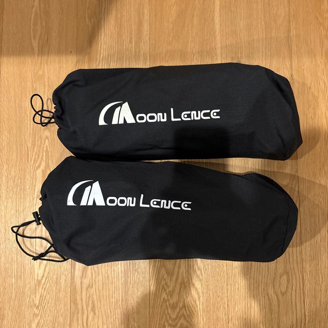 Moon Lence 折りたたみコット ブラック　セット