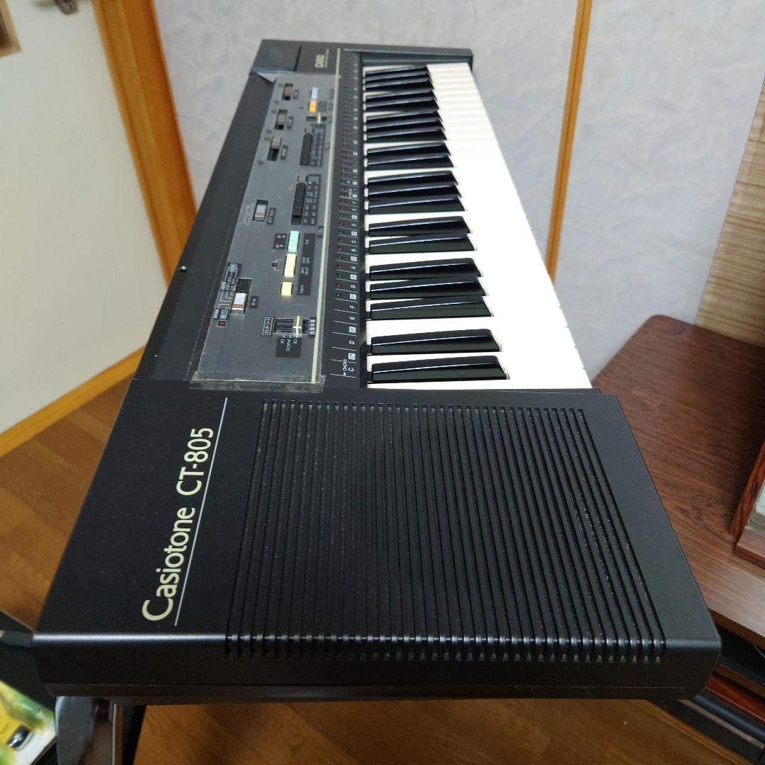 CASIO CT-805 電子キーボード 61鍵 スタンド付き
