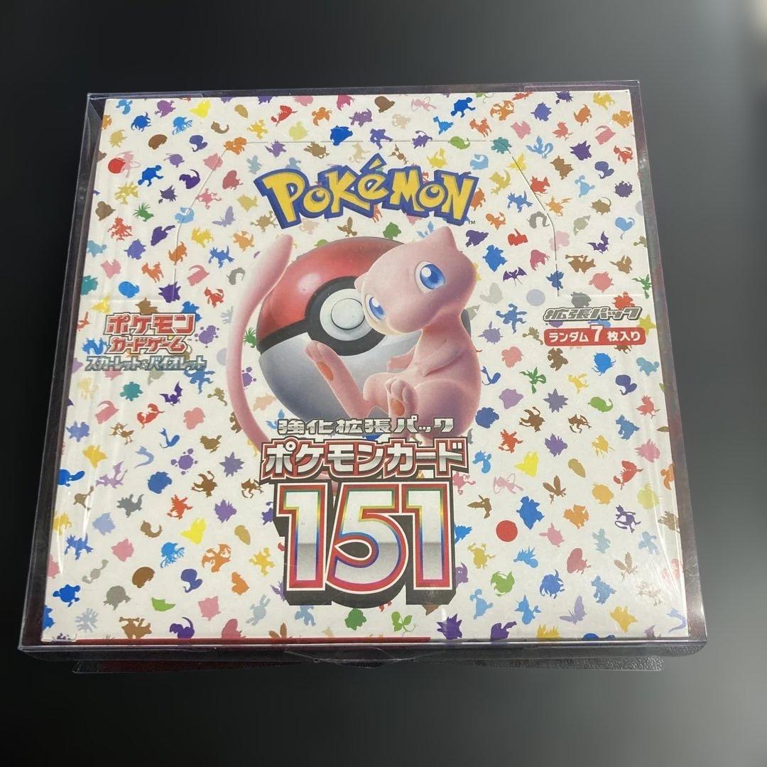 ポケモンカード 151 シュリンク付き未開封BOX