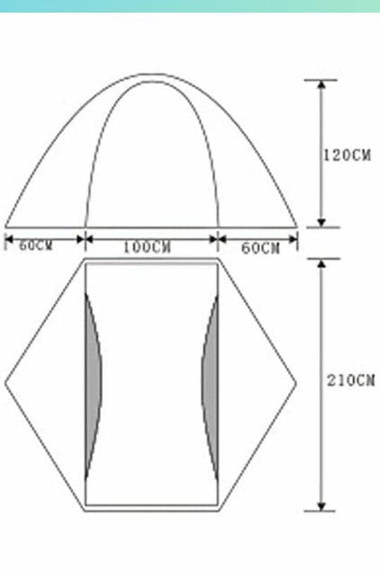 【新品・未開封】North Eagle ツーリングテント NE-1213