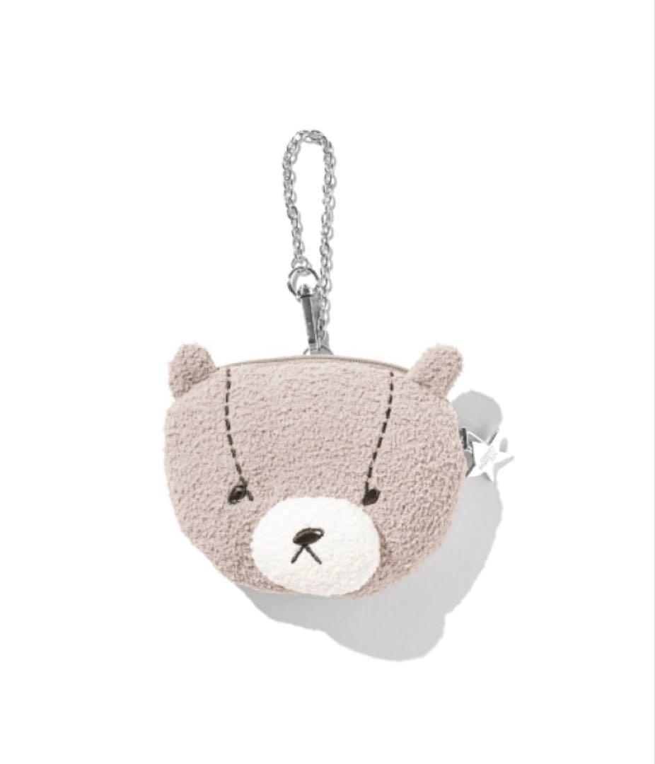 BTS ジン ジェラートピケ トートバッグ bear pouch charm