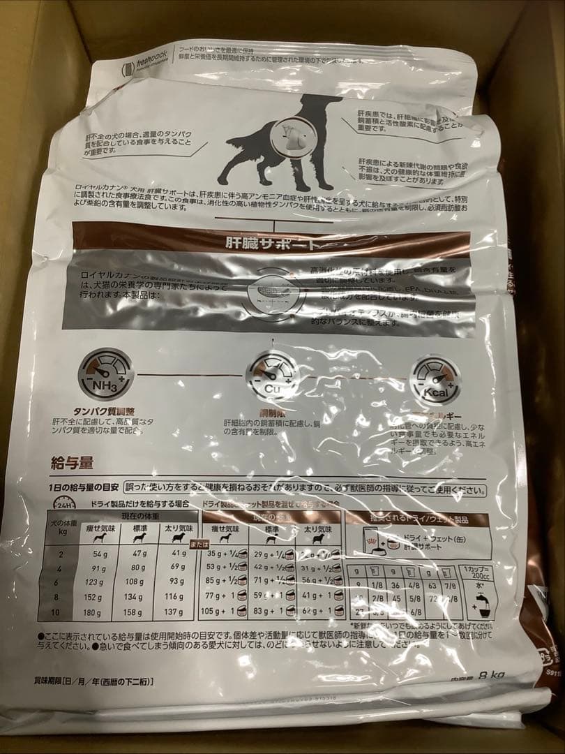  CANIN 食事療法食 犬用 肝臓サポート 8kg
