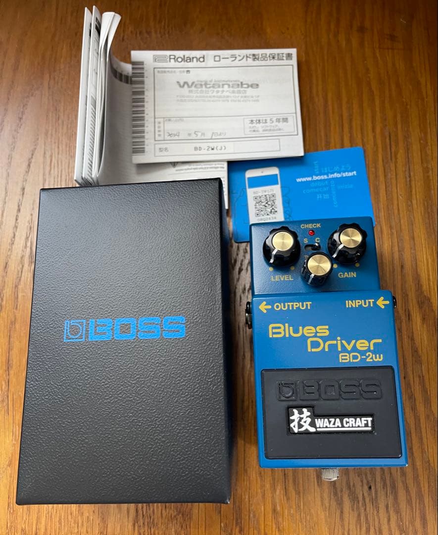 ギター BOSS Blues D BD-2W