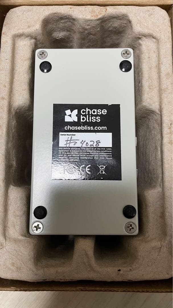Chase Bliss Onward エフェクター