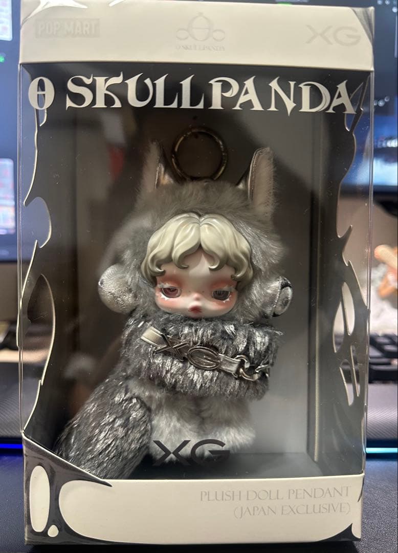 SKULLPANDA スカルパンダ XG ぬいぐるみペンダント 日本限定