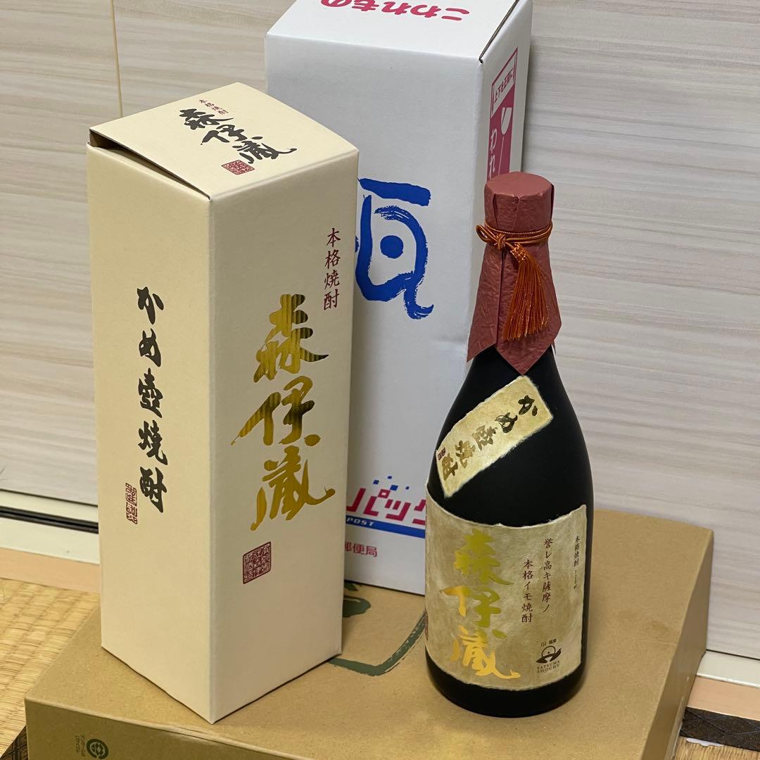 【最新9月】森伊蔵 本格焼酎 金色ラベル 箱入り