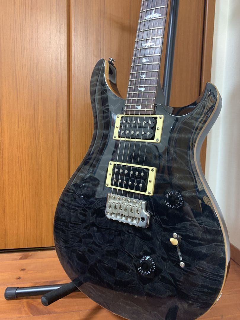 最終値下げ 優良個体 PRS custom24 SE BLACK ギグバッグ付き