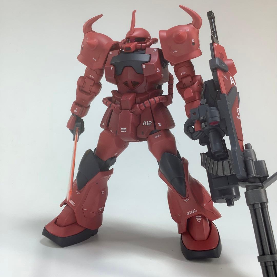 HGUC MS-07B-3 グフ・カスタム【シャア・アズナブル仕様】塗装済完成品