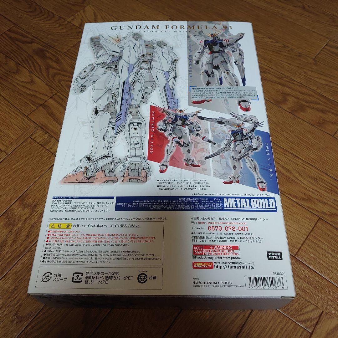 メタルビルド ガンダムF91 CHRONICLE WHITE Ver.