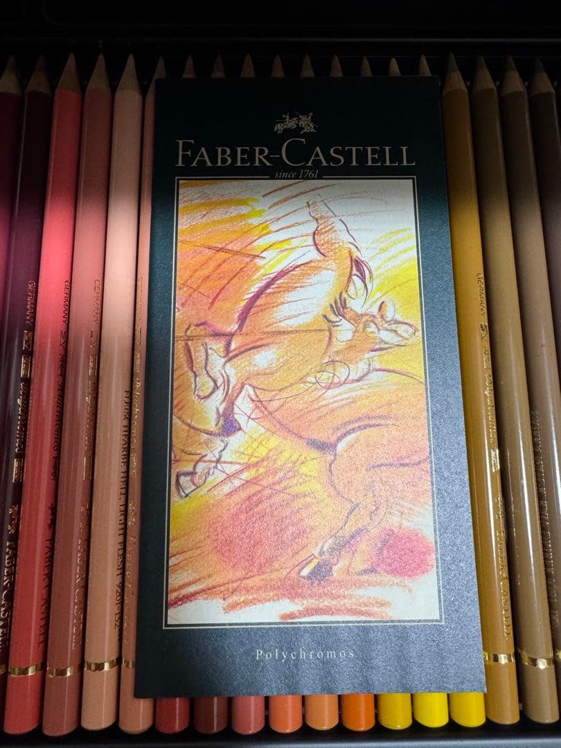FABER-CASTELL ポリクロモス　木箱 120色　水彩色鉛筆セット