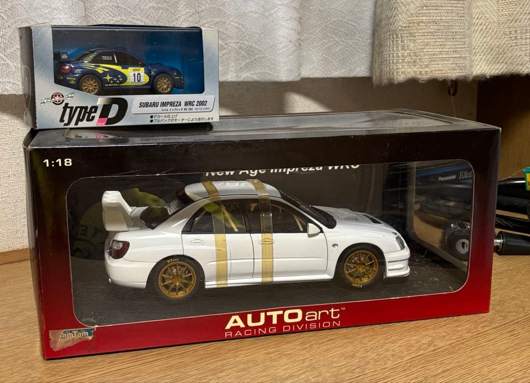 自動車 AUTOart Subaru Impreza WR 1:18