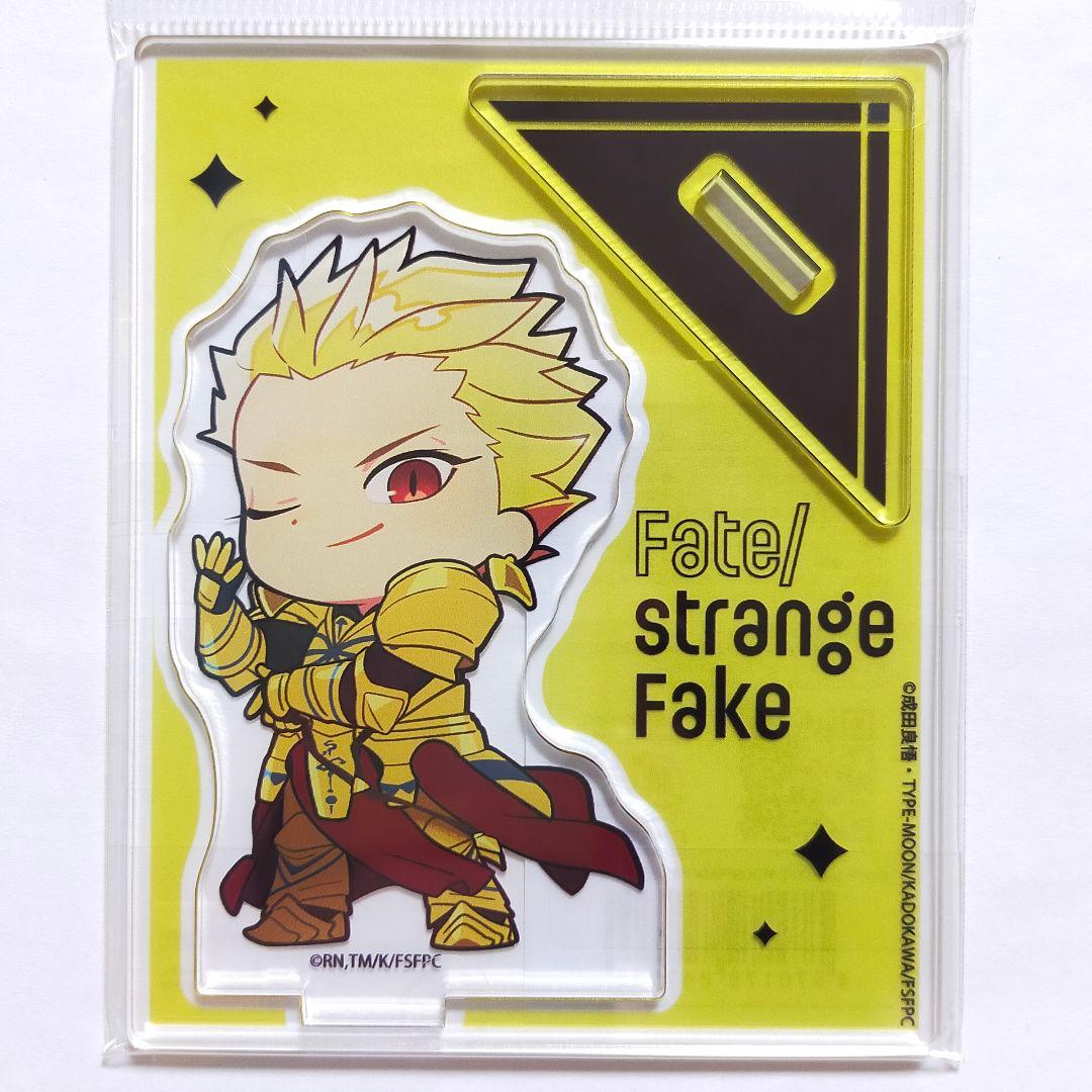 Fate strange Fake cafe アーチャー アクスタ 缶バッジ