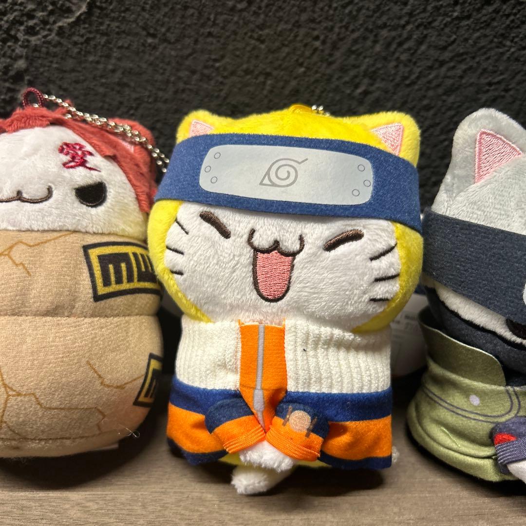 NARUTO ニャルト！Chibiぬいマスコット　全6種セット