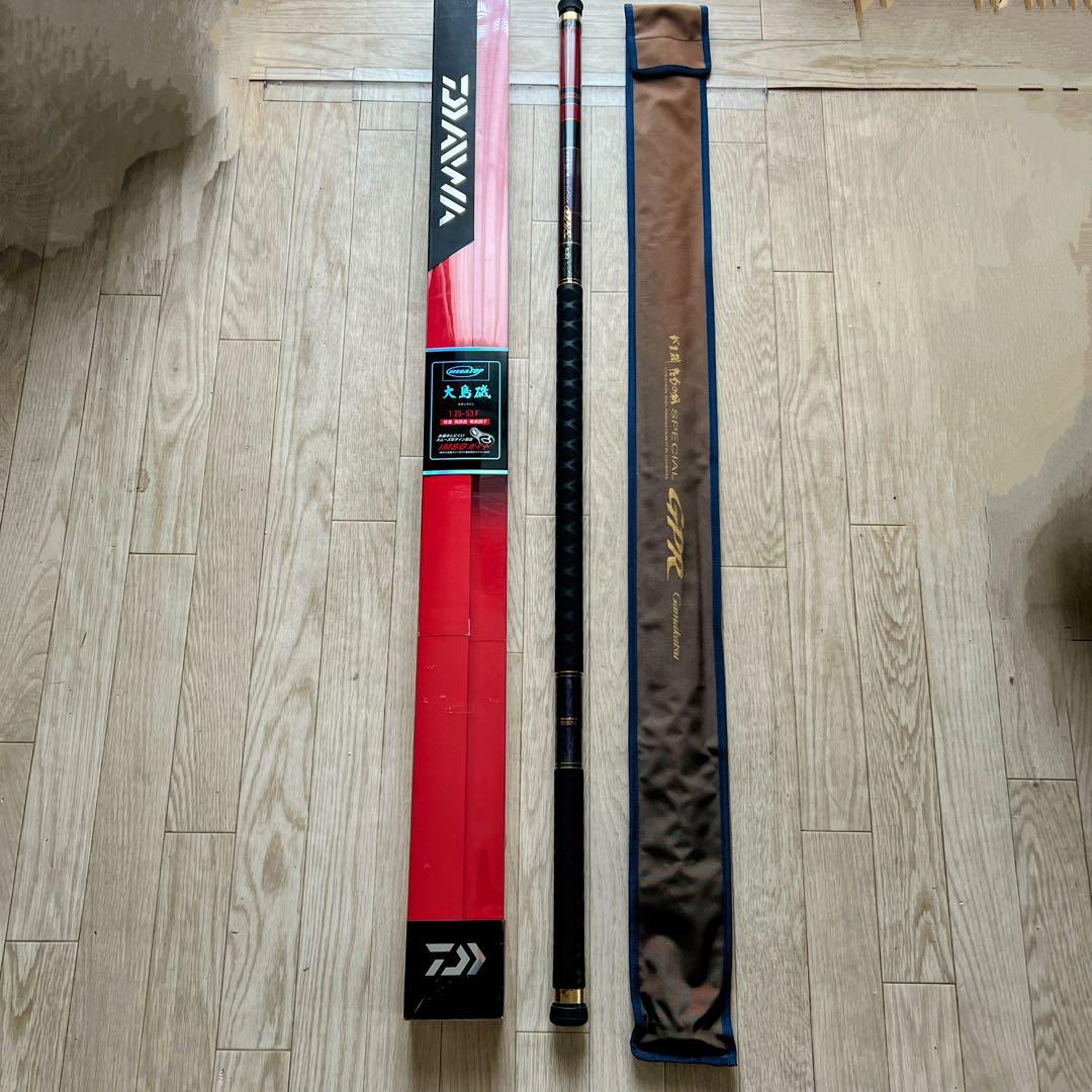 がまかつがま磯たもの柄SPECIALGPR 630サンライン 釣武者MST松田稔