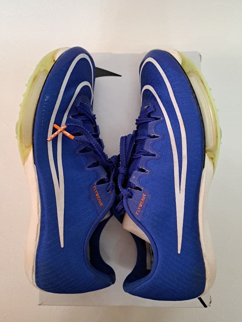 Nike Zoom マックスフライスパイクシューズ 青24.5cm