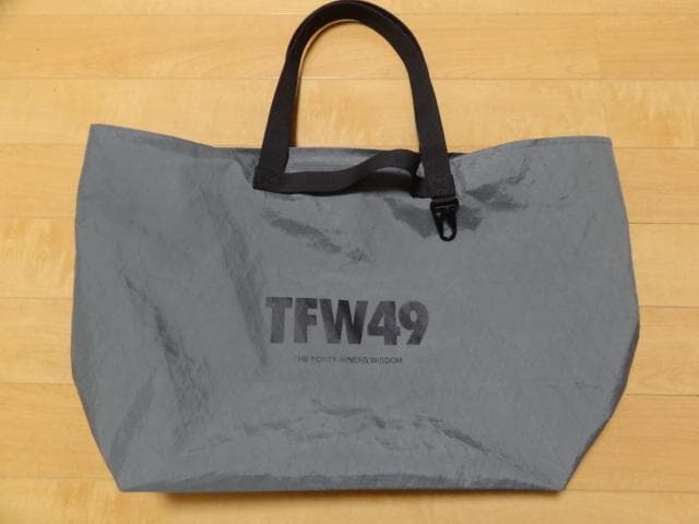 ◯完売品　美品 TFW49 トートバッグ BIG GREY X‐PAC
