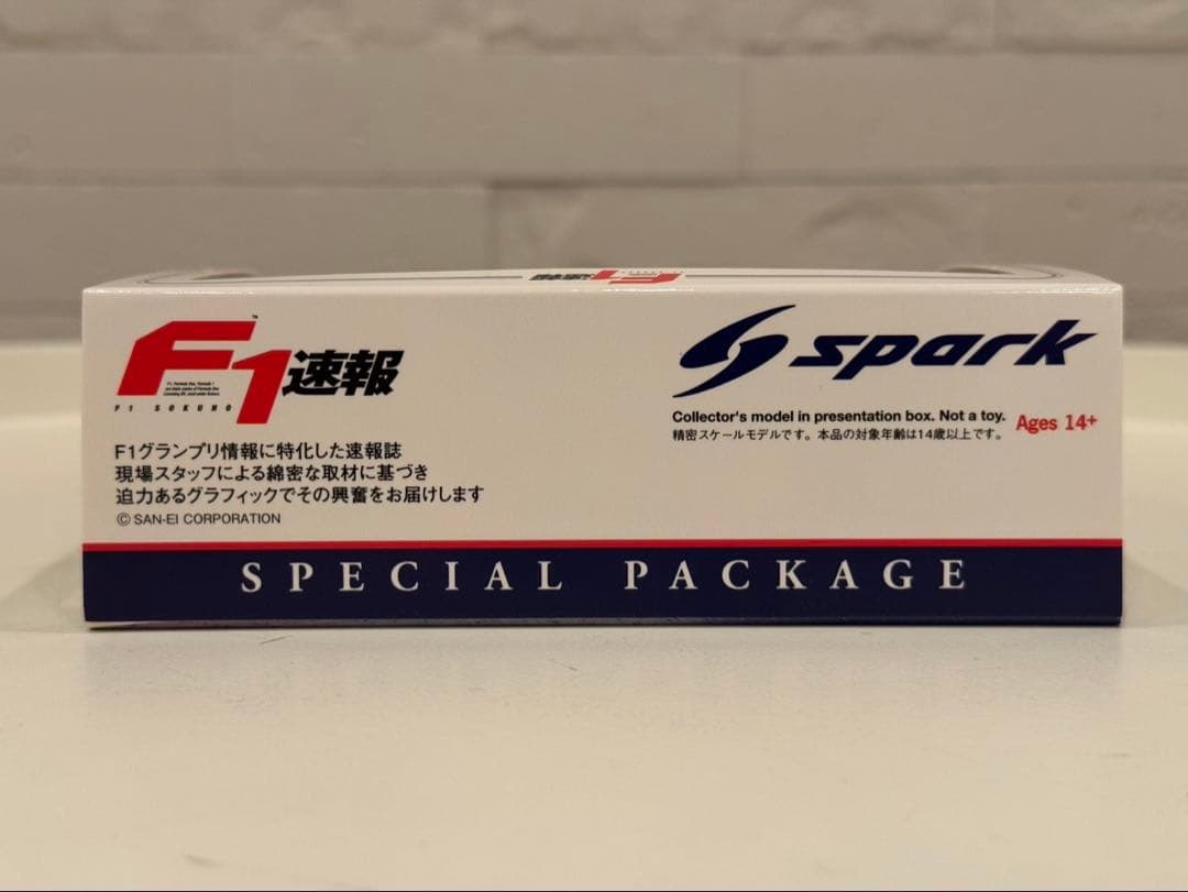 【限定品】『F1速報』特注1/43アルファタウリ AT04 ベルギーGP2023