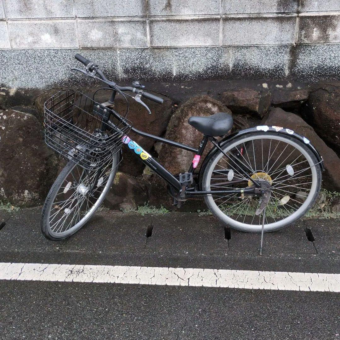 27インチ自転車(黒)熊本です